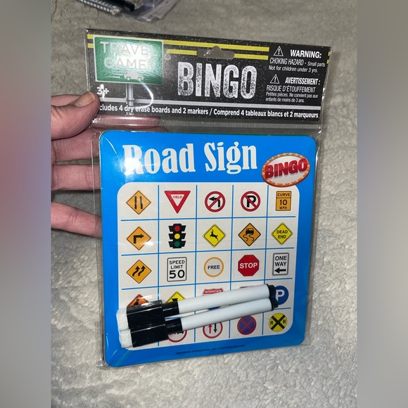 Toys | New Nwt Road Signs Bingo Must Be Bundled | Poshmark